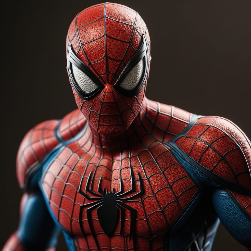 Hyper-Realistic Spiderman Action Figure in Packagi... - AI Art