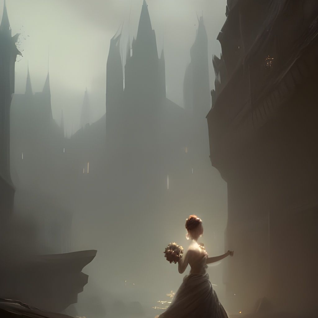 Runaway Bride. - AI Generated Artwork - NightCafe Creator