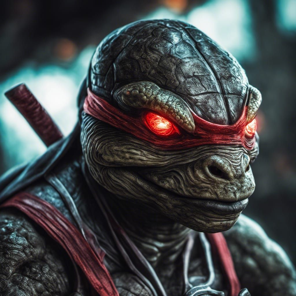 Evil Raphael - AI Generated Artwork - NightCafe Creator