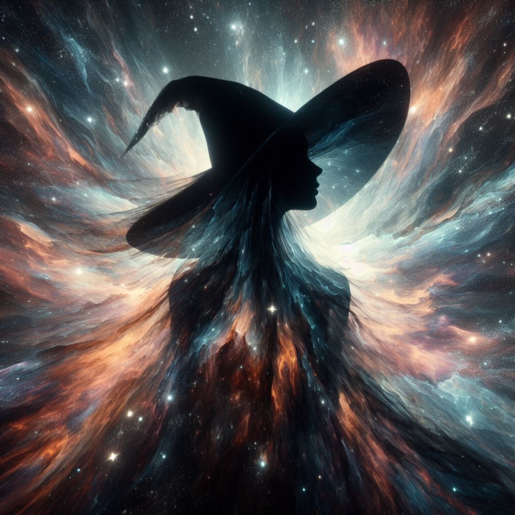 Cosmic witch 2 - AI Generated Artwork - NightCafe Creator