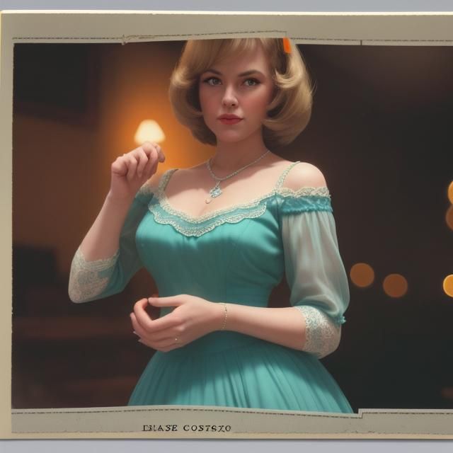 A beautiful, vintage postcard dating back in 1960s - AI Generated ...