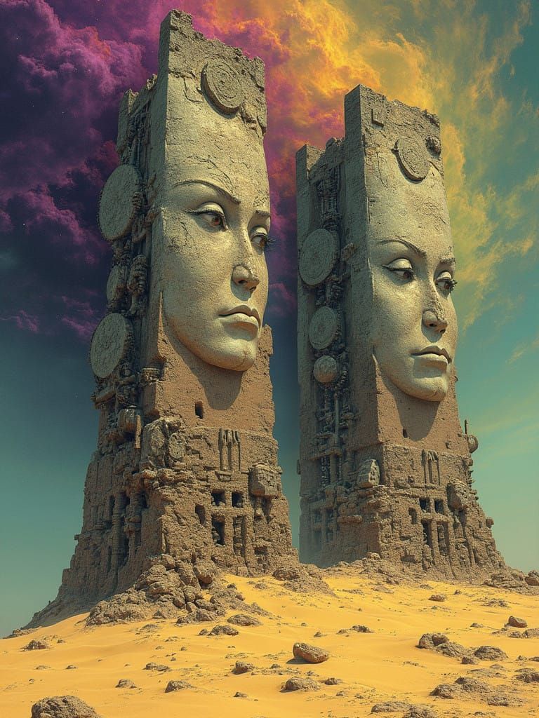 Two monoliths - Two monoliths