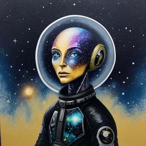 Alien - AI Generated Artwork - NightCafe Creator
