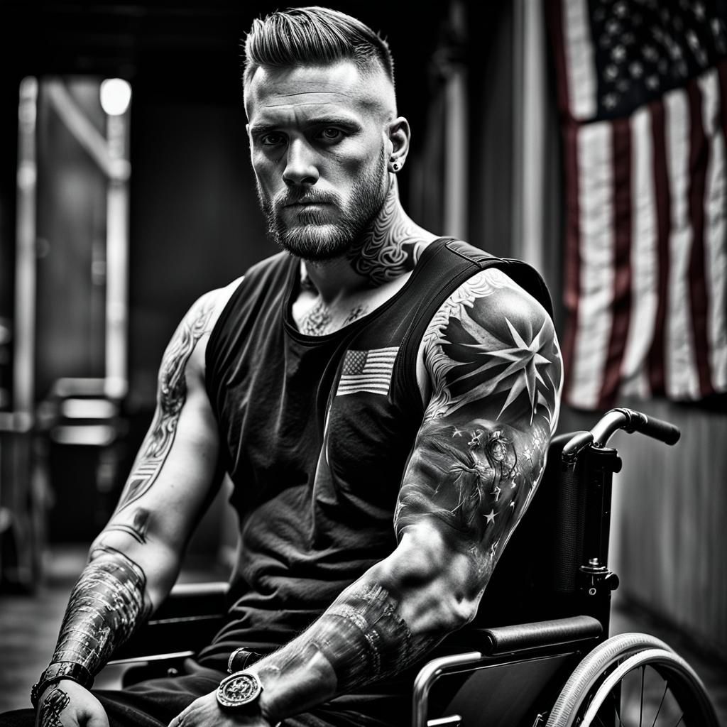 Battle Scars - AI Generated Artwork - NightCafe Creator