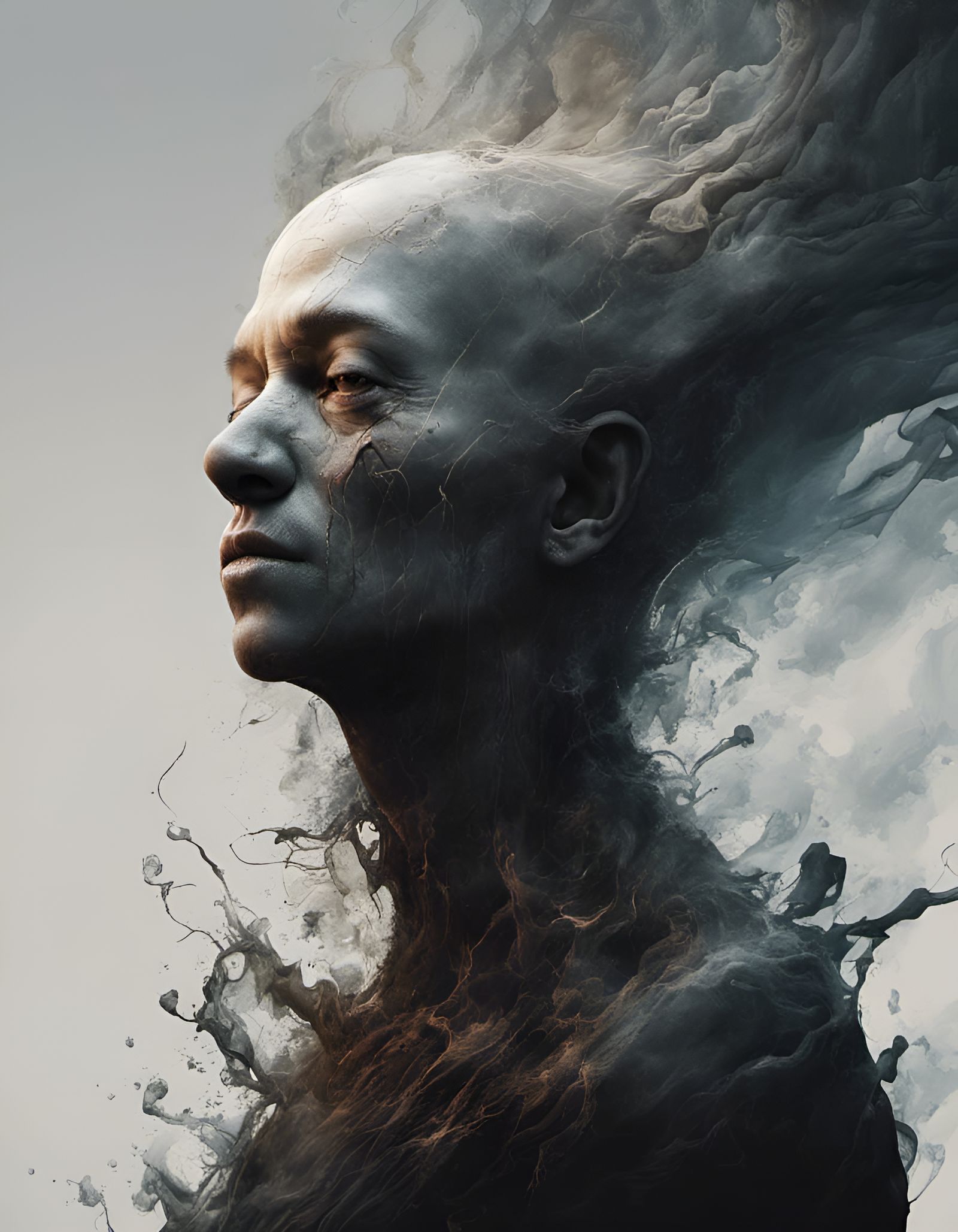 Disintegrate - AI Generated Artwork - NightCafe Creator