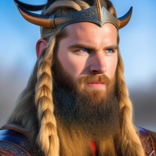 Viking Chieftain - AI Generated Artwork - NightCafe Creator