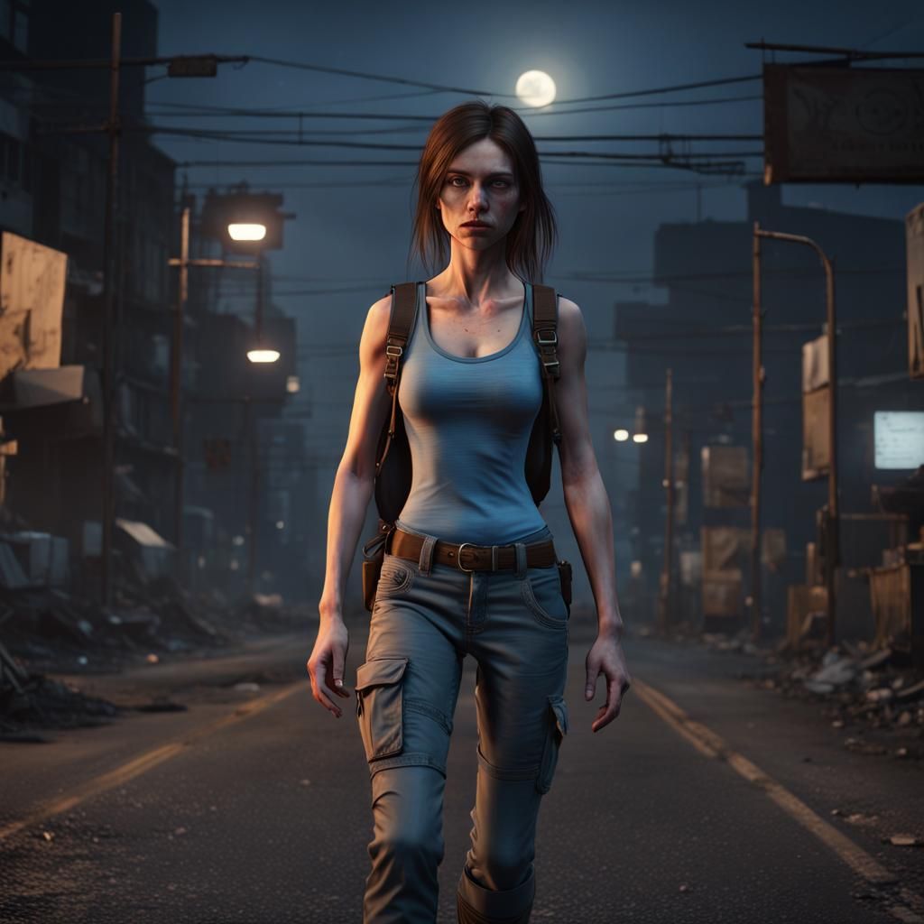 Jill Valentine - AI Generated Artwork - NightCafe Creator