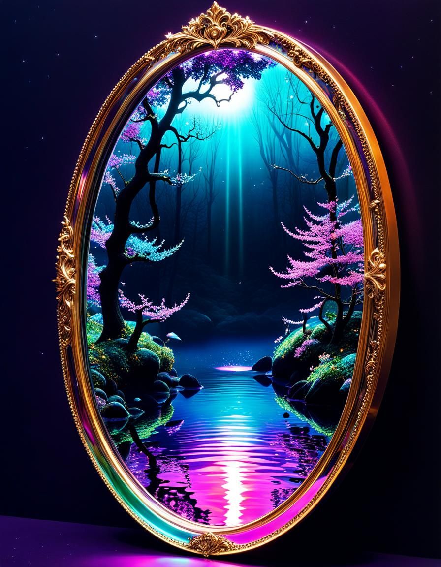 Magical Mirror - AI Generated Artwork - NightCafe Creator