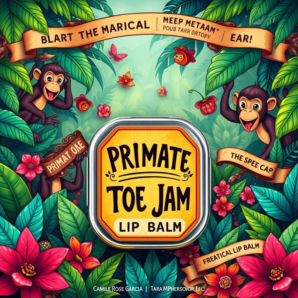 'Primate Toe Jam – Lip Balm' - 'Primate Toe Jam – Lip Balm'