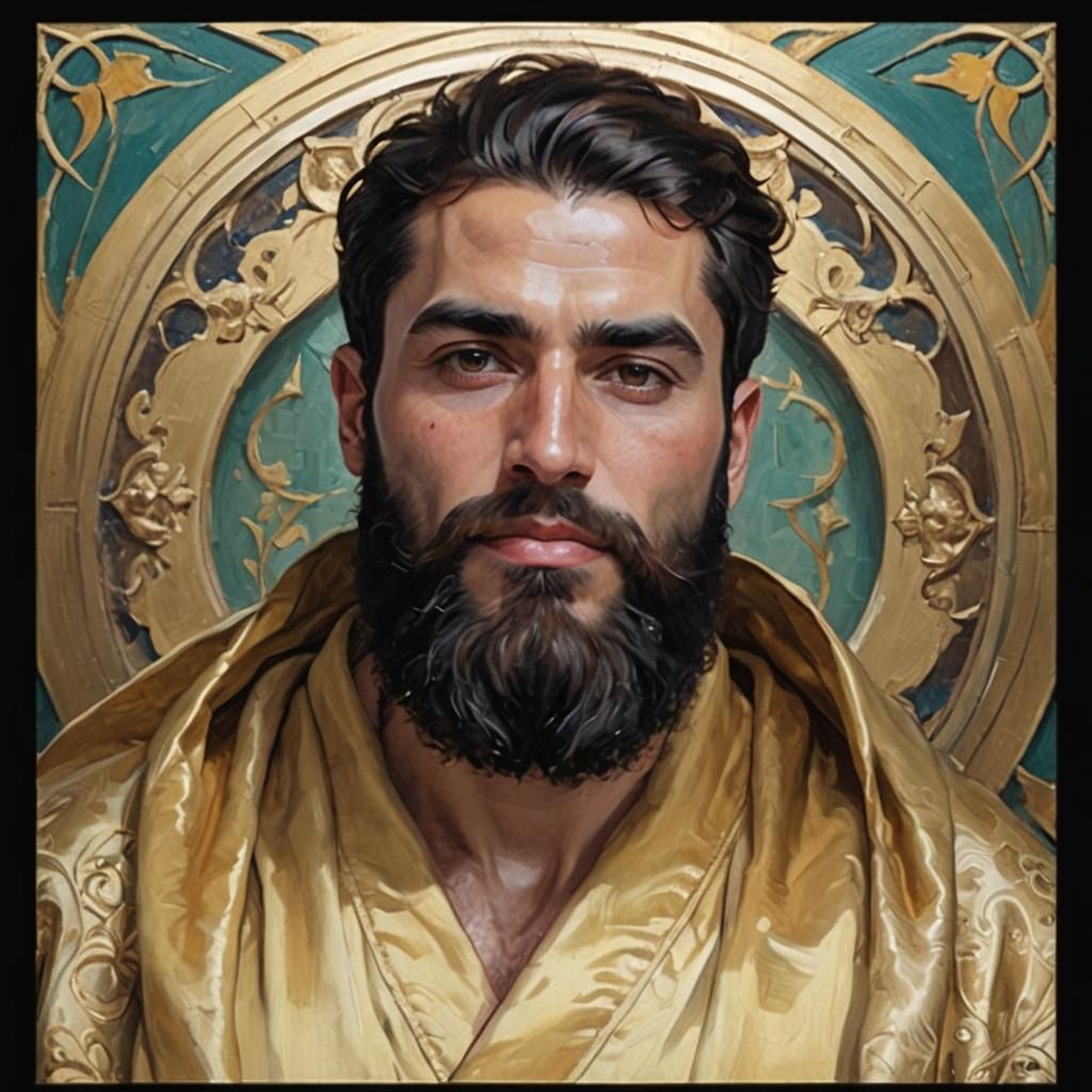 Master in Gold - AI Generated Artwork - NightCafe Creator