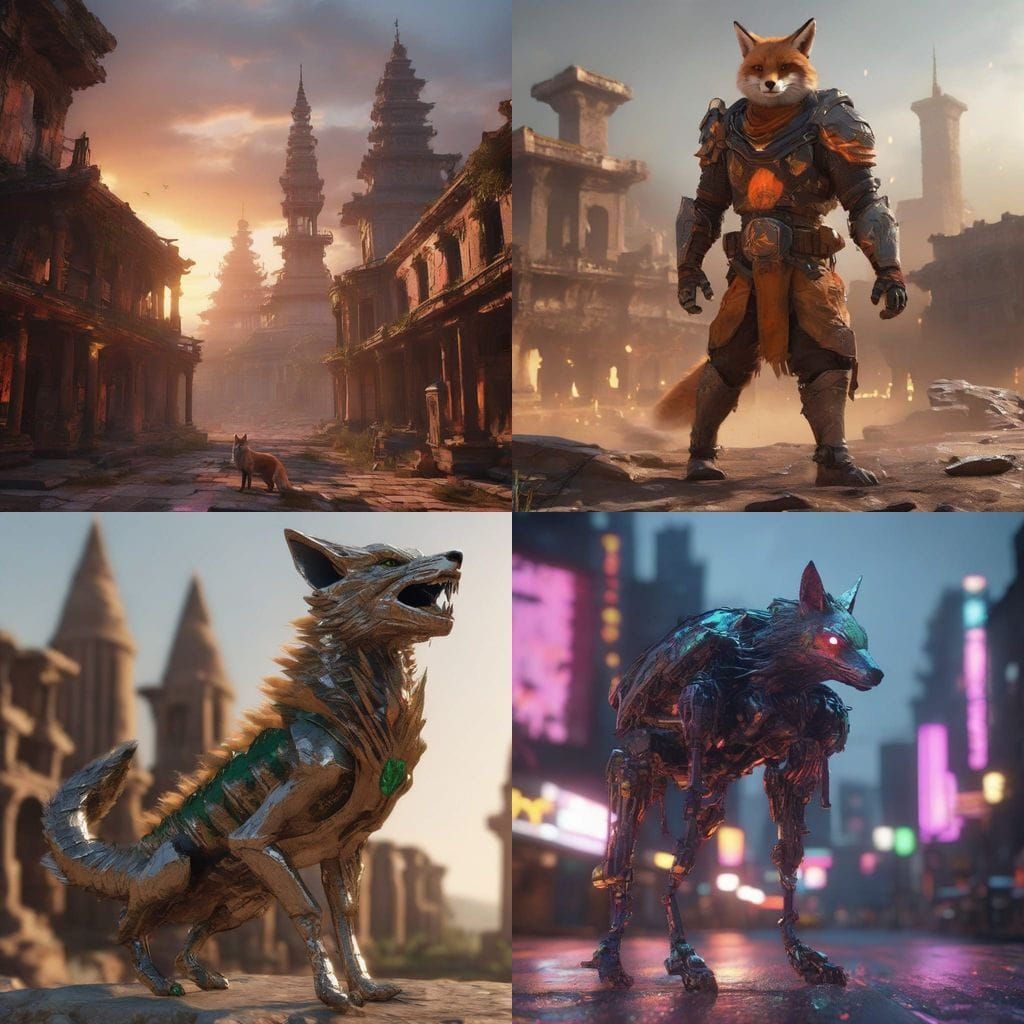 Scorpion FoX - Epic 3D Videogame Masterpiece in Unreal Engin...