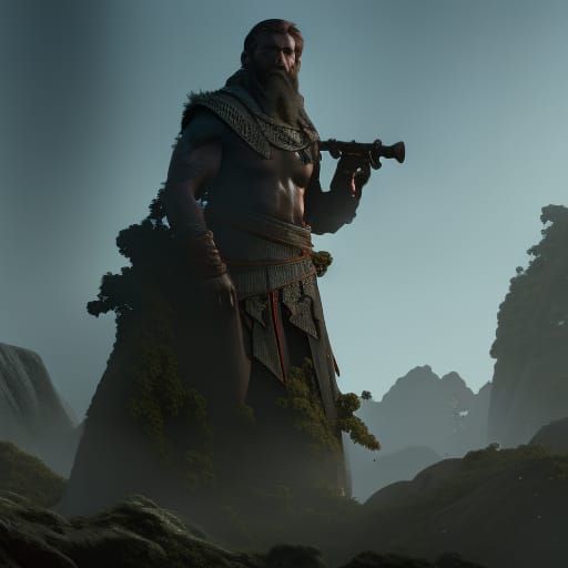 a tall human male thats Mutated - AI Generated Artwork - NightCafe Creator