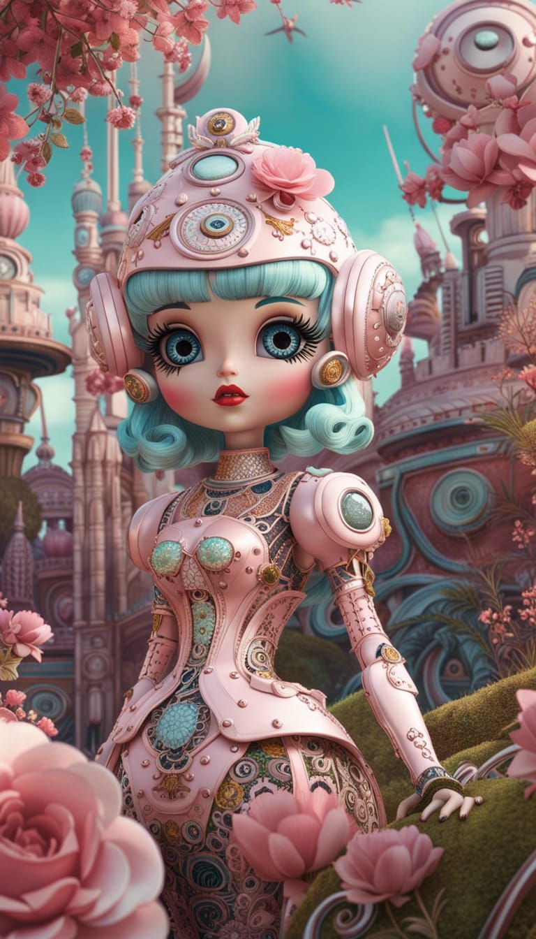 Perfectly pink - AI Generated Artwork - NightCafe Creator