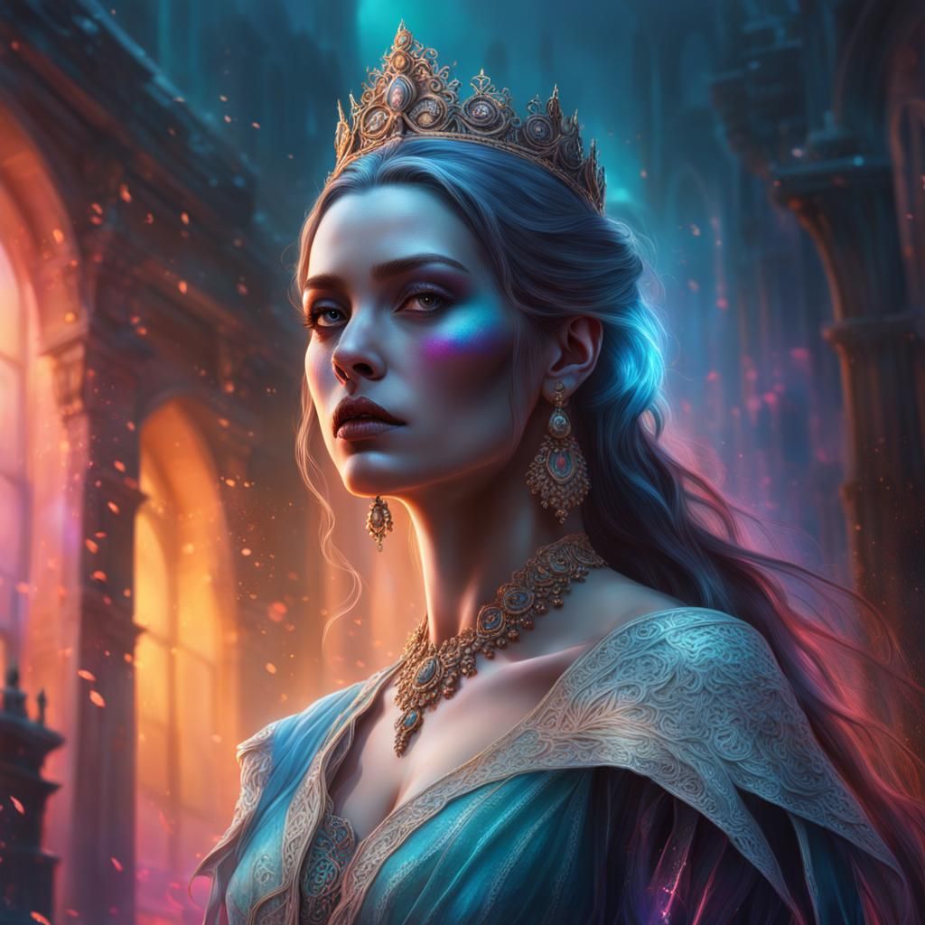 The most beautiful ghost princess - AI Generated Artwork - NightCafe ...