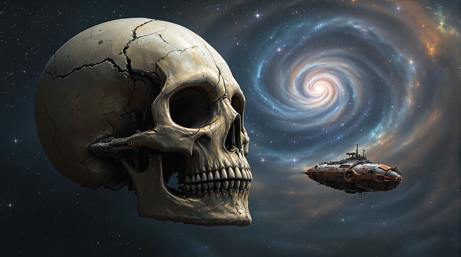 Metaphore for the dangers of space - Gargantuan Extraterrest...