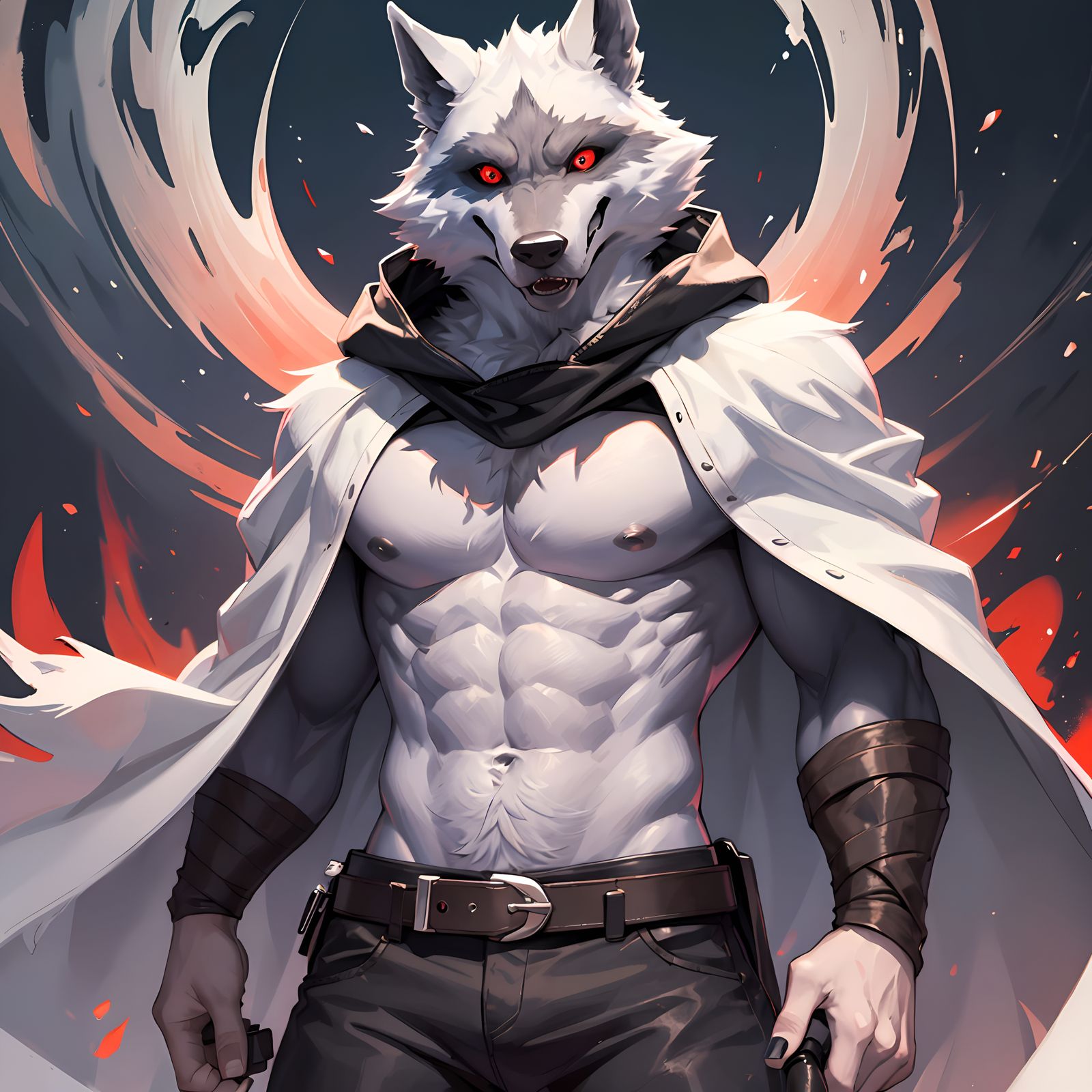 The ultimate death wolf - AI Generated Artwork - NightCafe Creator