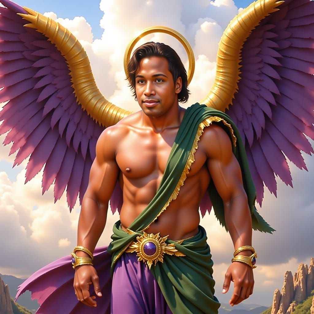 Angel of compassion and love - Regal Angel Radiates Divine ...