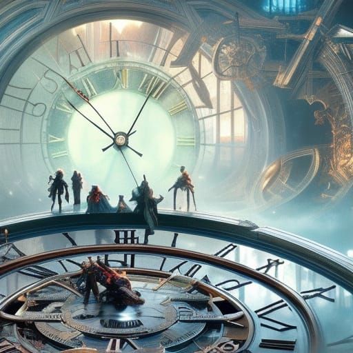 Time Machine - AI Generated Artwork - NightCafe Creator