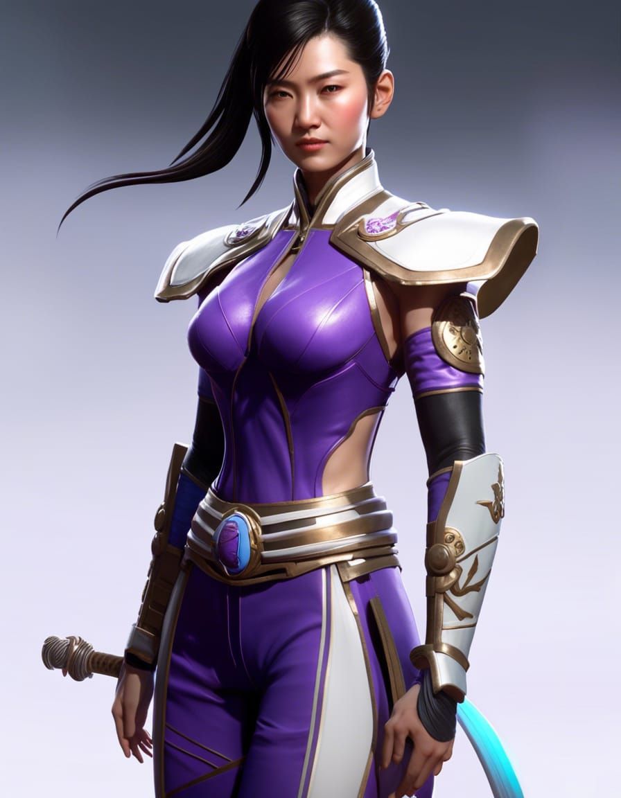 Li Mei, Champion of Outworld - AI Generated Artwork - NightCafe Creator