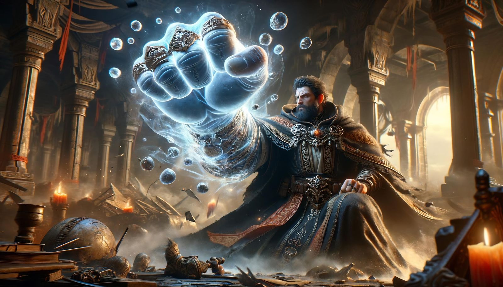 DND Series: Bigby's Clenched Fist (Spell) - AI Generated Artwork ...
