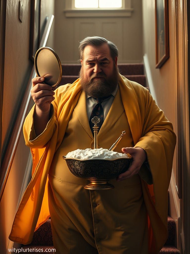 Buck Mulligan - Solemn Figure Channels Higher Power in Golde...