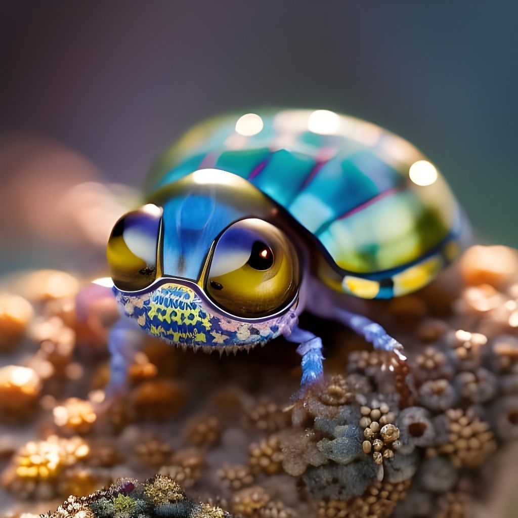 Ringo - Imperial Tortoise Beetle - AI Generated Artwork - NightCafe Creator