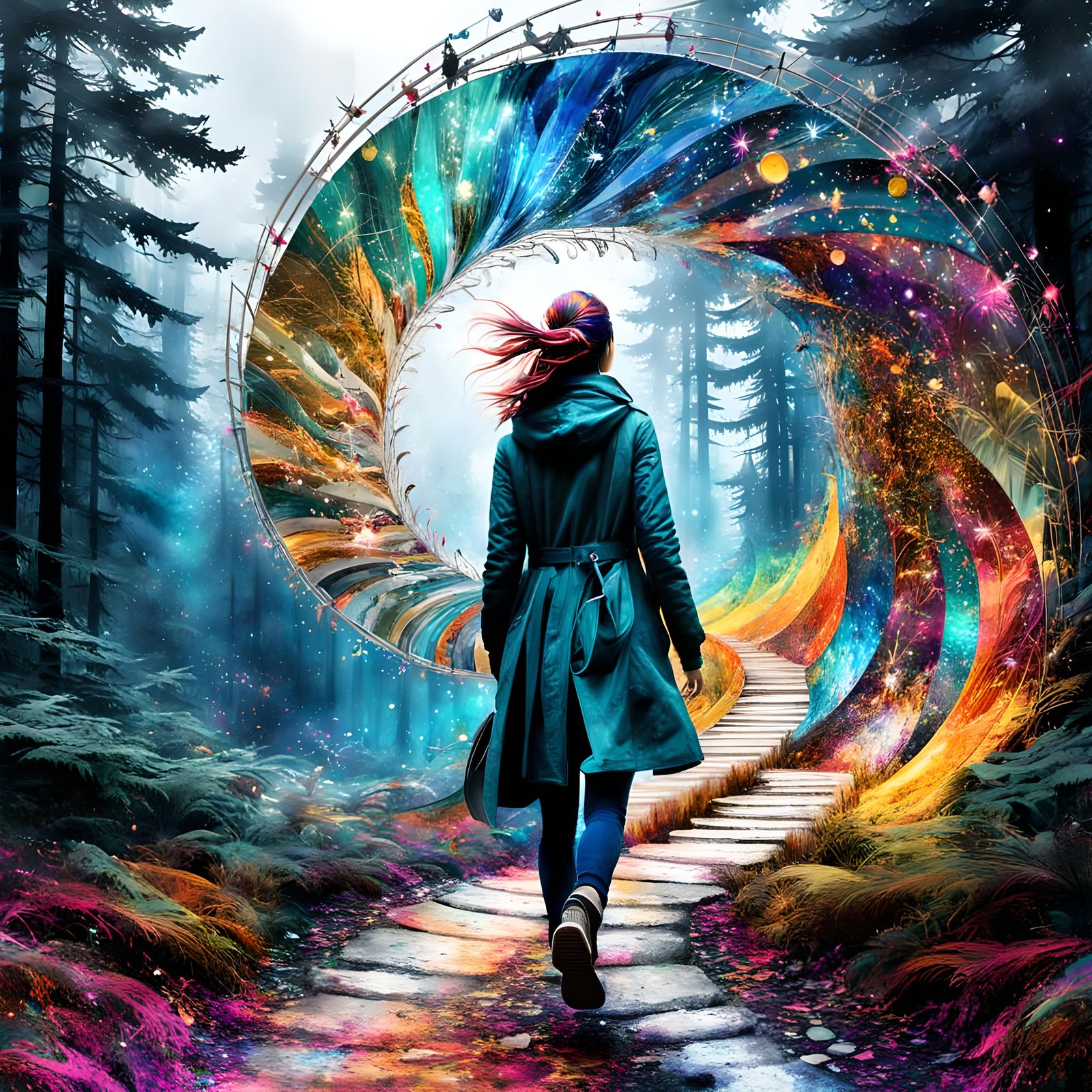 Inter-dimensional - AI Generated Artwork - NightCafe Creator