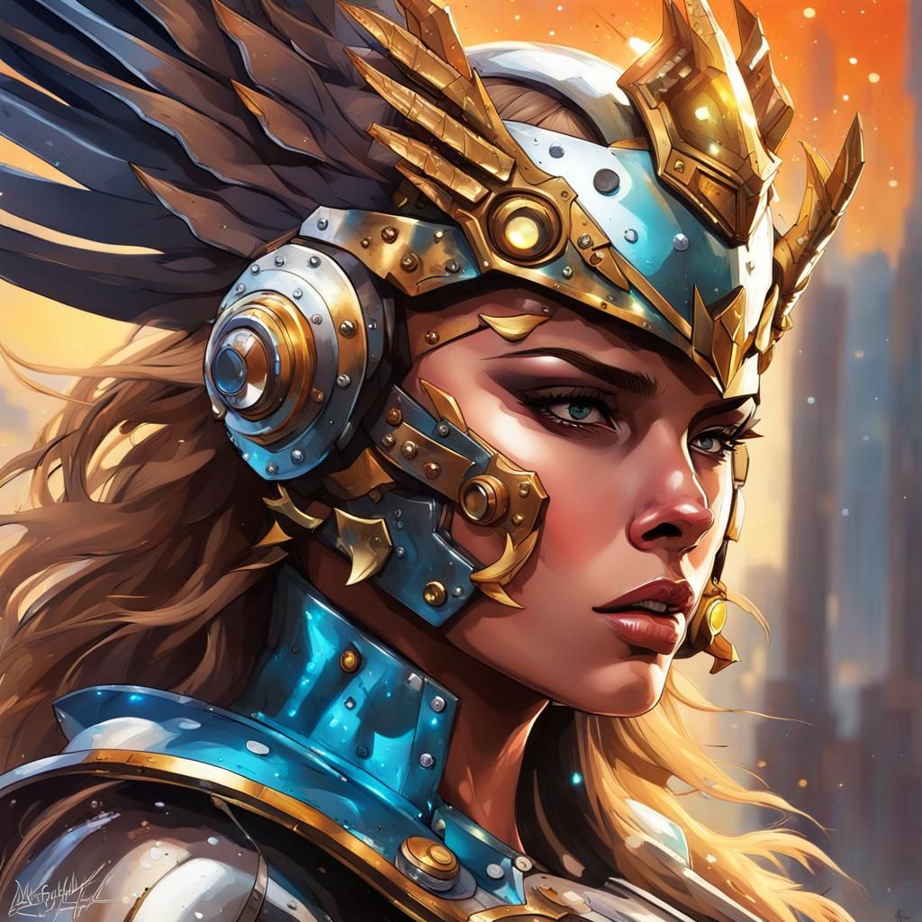 Valkyrie - AI Generated Artwork - NightCafe Creator