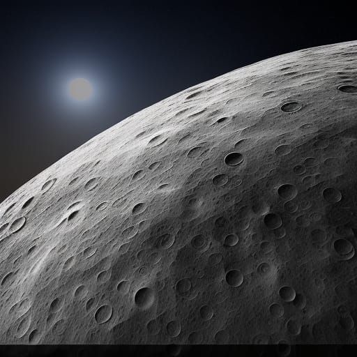 the moon - AI Generated Artwork - NightCafe Creator