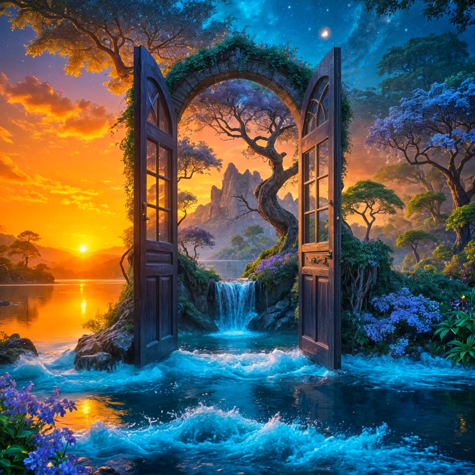 Whispers of a Sunset's Threshold - Whispers of a Sunset's Th...