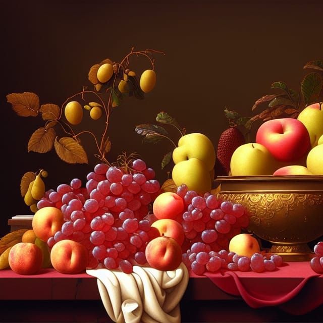 Still life - AI Generated Artwork - NightCafe Creator