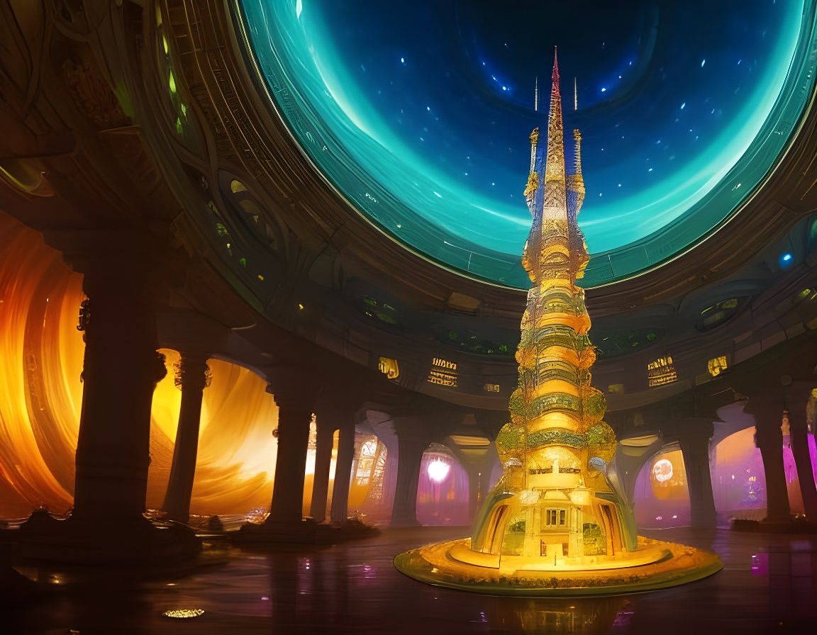 The tower - AI Generated Artwork - NightCafe Creator