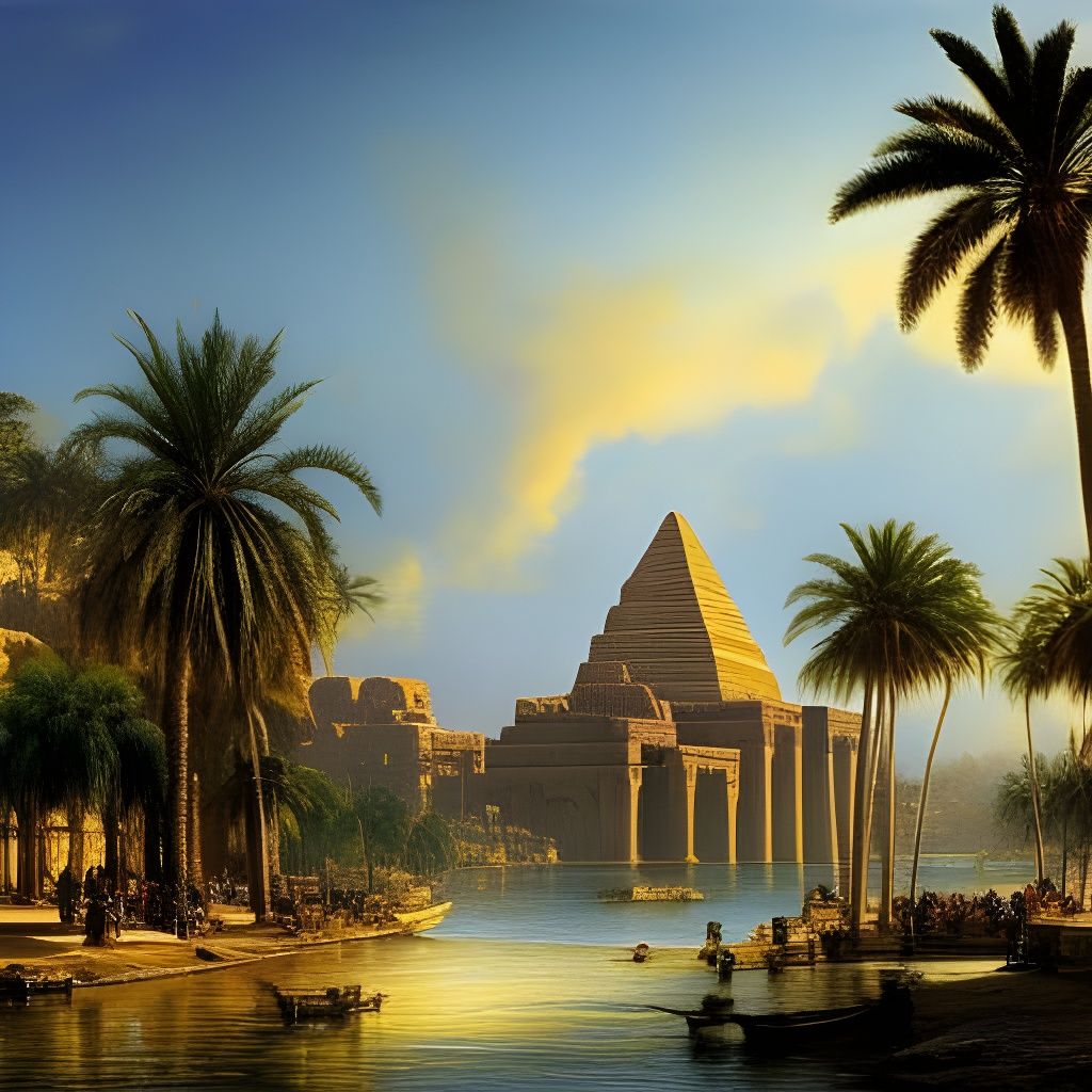 Ancient Egypt - AI Generated Artwork - NightCafe Creator