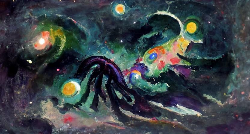 Space Entity - AI Generated Artwork - NightCafe Creator