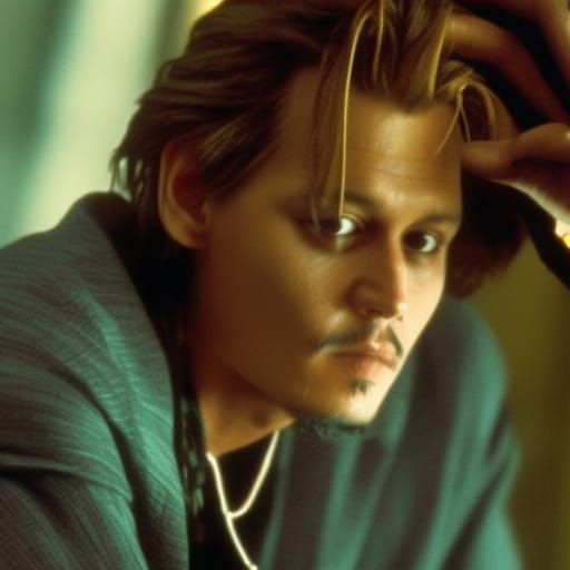 Johnny Depp - AI Generated Artwork - NightCafe Creator
