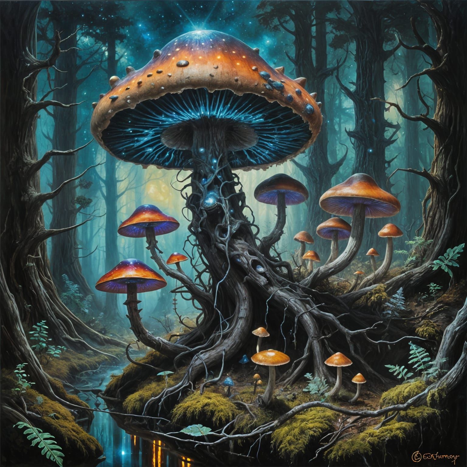 wizard of knowledge - AI Generated Artwork - NightCafe Creator