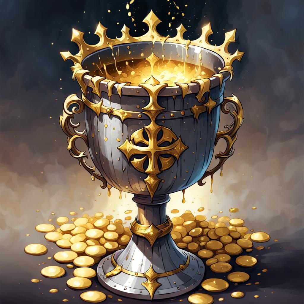 "Midas Well Overindulge" - AI Generated Artwork - NightCafe Creator