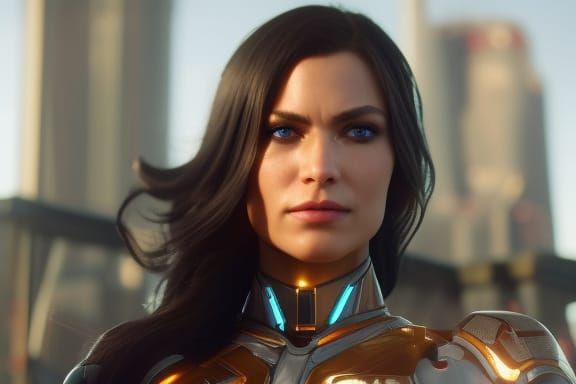 intricate mech details, ground level shot, 8K resolution, Cinema 4D ...