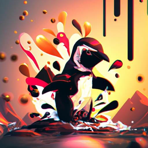 Penguin - AI Generated Artwork - NightCafe Creator