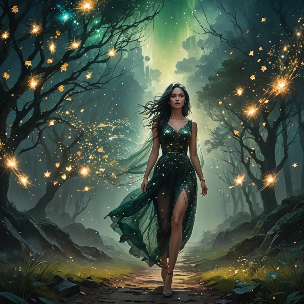 Path of Stars - AI Generated Artwork - NightCafe Creator