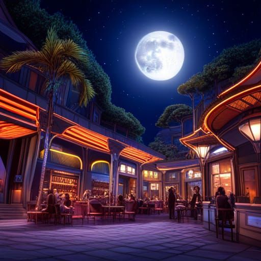 Join The Night Part 2 - AI Generated Artwork - NightCafe Creator