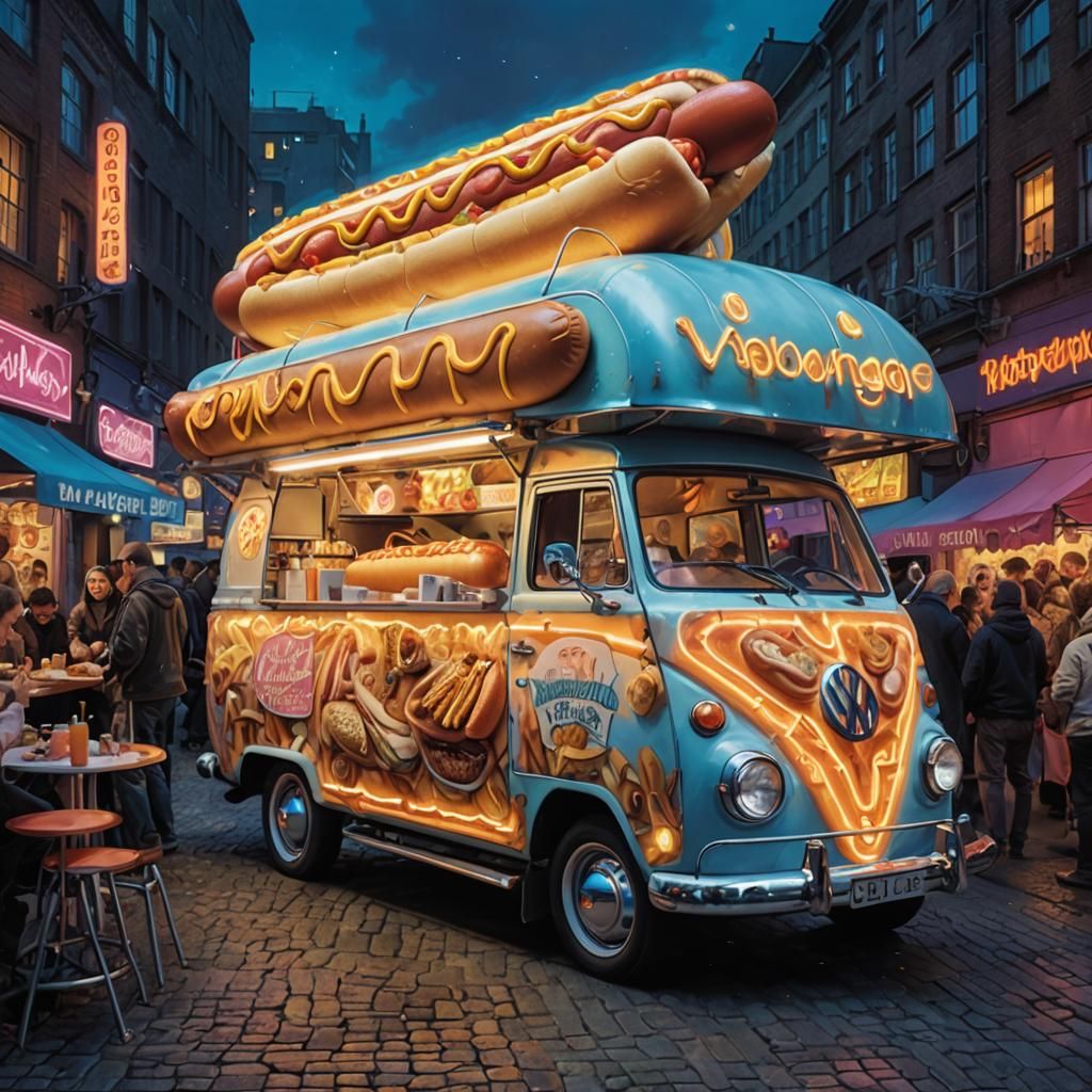 Volkswagen Street Food Van - Volkswagen Street Food Van in V...
