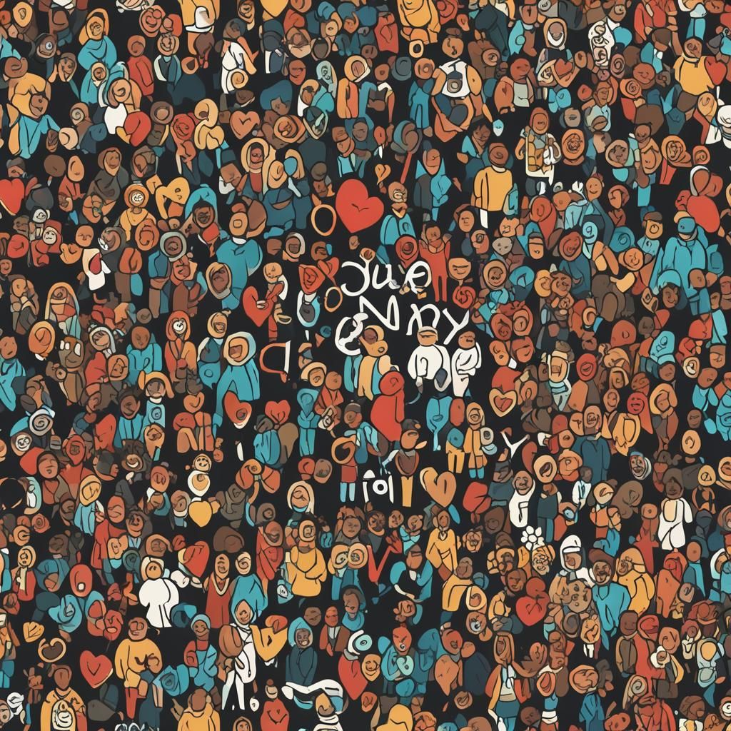 Love and unity - AI Generated Artwork - NightCafe Creator