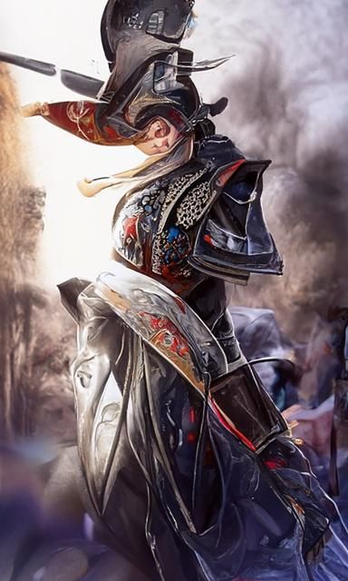 "Dynasty Warrior NFT - Shima Yi - AI Generated Artwork - NightCafe Creator