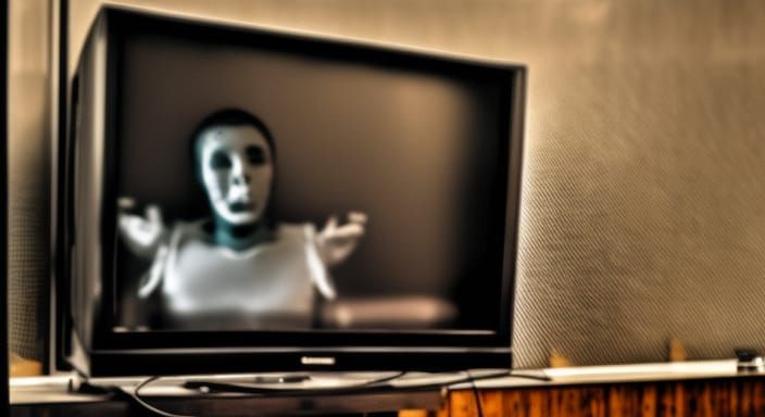 Tv demon - AI Generated Artwork - NightCafe Creator