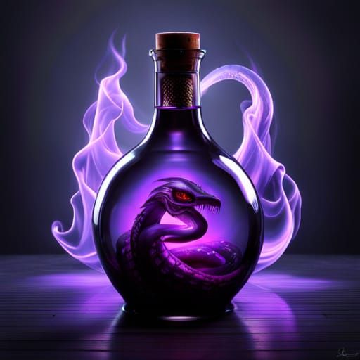 purple serpent - AI Generated Artwork - NightCafe Creator