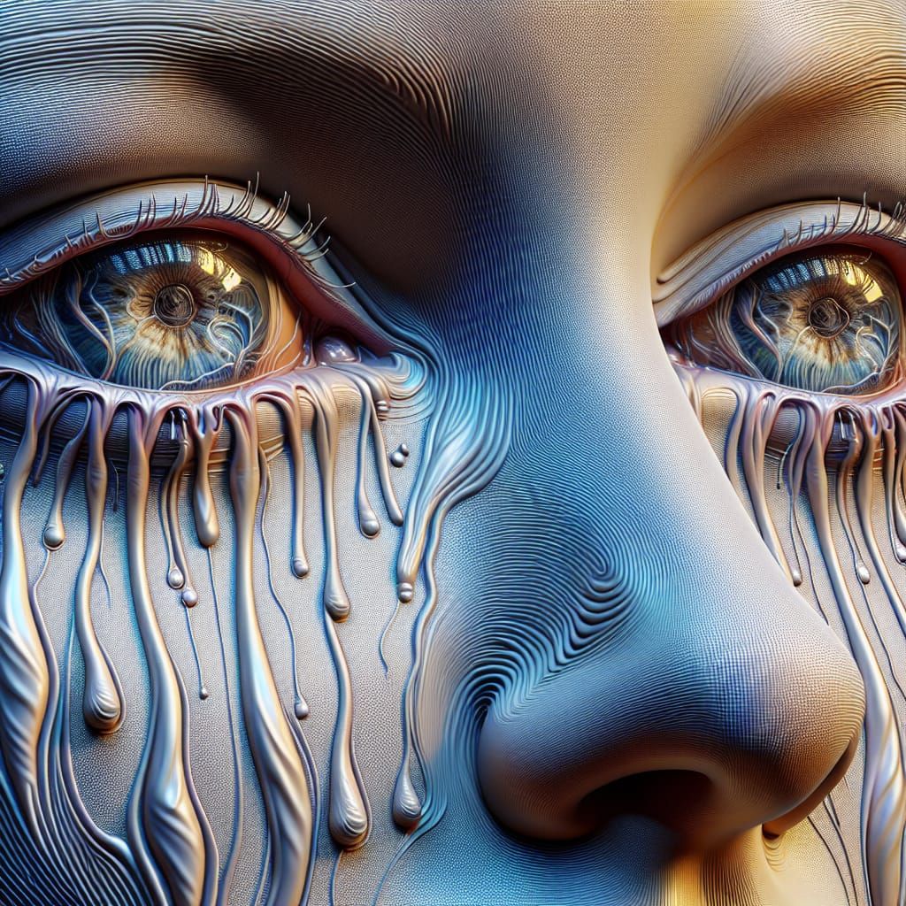 Weeping - AI Generated Artwork - NightCafe Creator