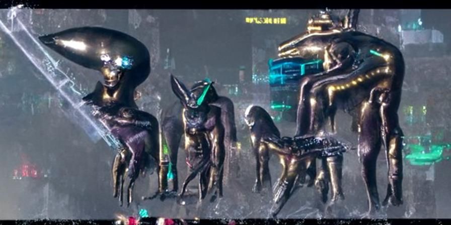 alien gods III A - AI Generated Artwork - NightCafe Creator