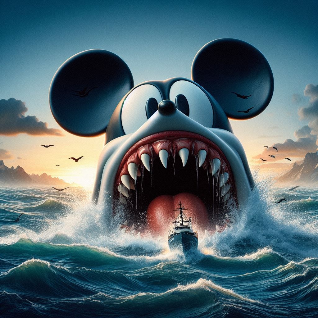Jaws Mouse - AI Generated Artwork - NightCafe Creator