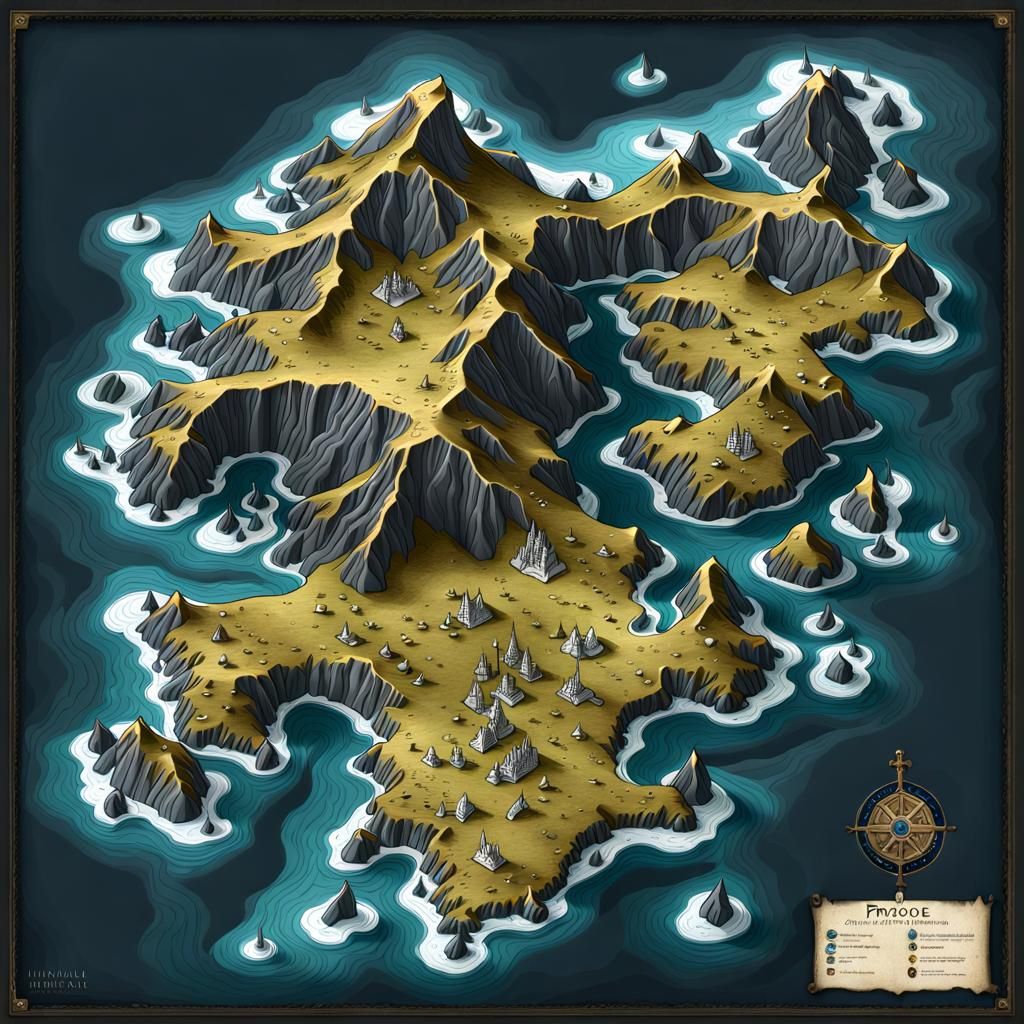Cartography - AI Generated Artwork - NightCafe Creator